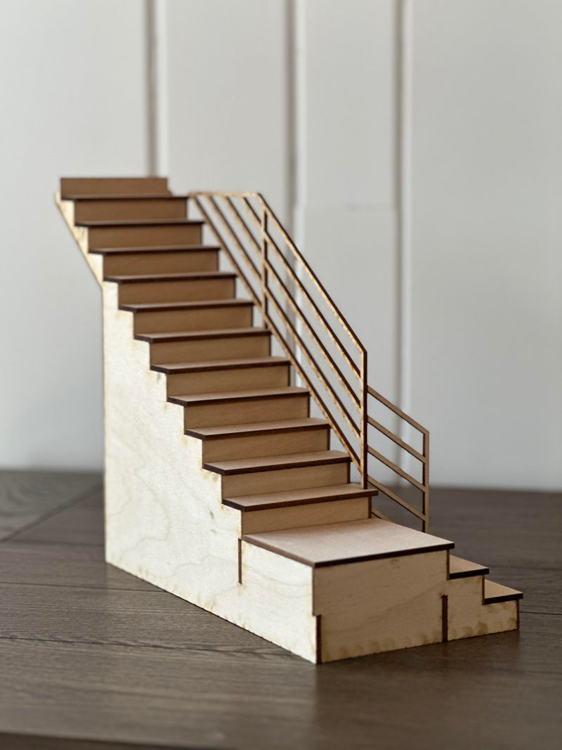 Stair Kit - 1/12 Scale - Board and Batten – Little Vintage Lane